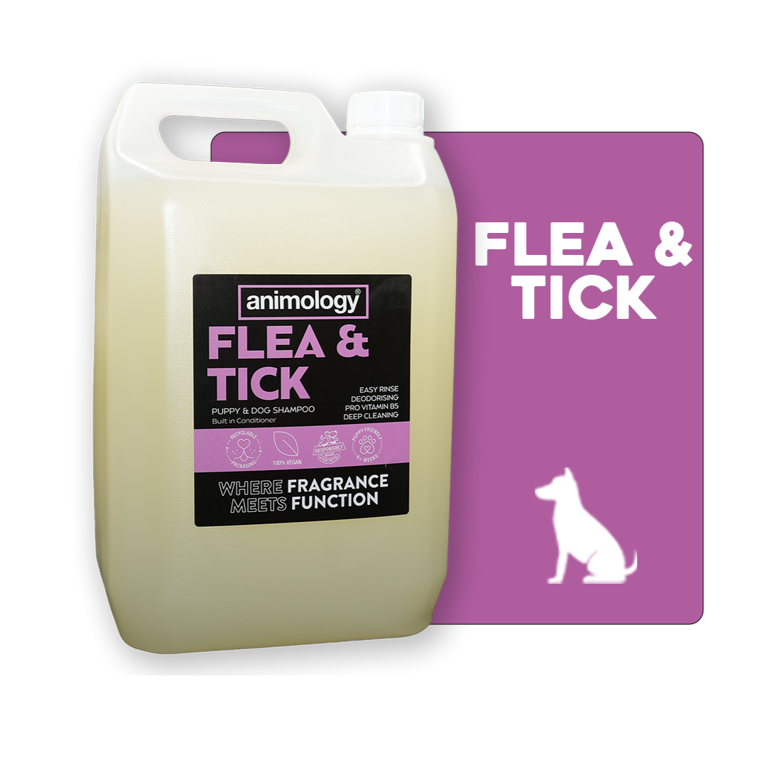 Animology Flea and Tick Dog Shampoo - Enriched with Tea Tree and Neem ...