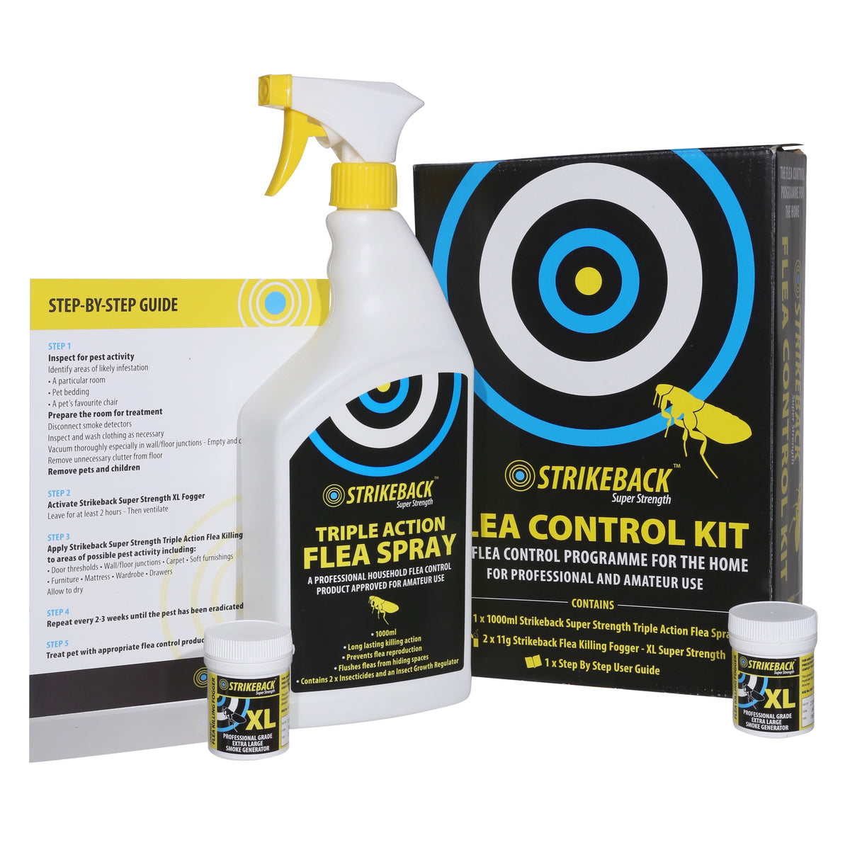 Strikeback Super Strength Flea Control Kit – Animology
